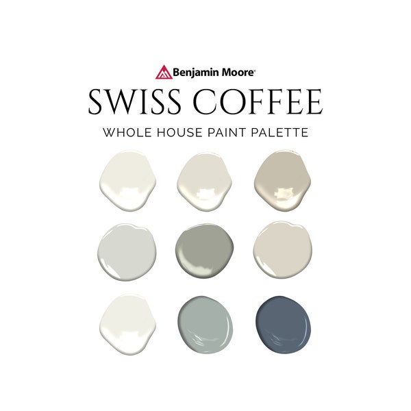Swiss Coffee White Paint - Etsy
