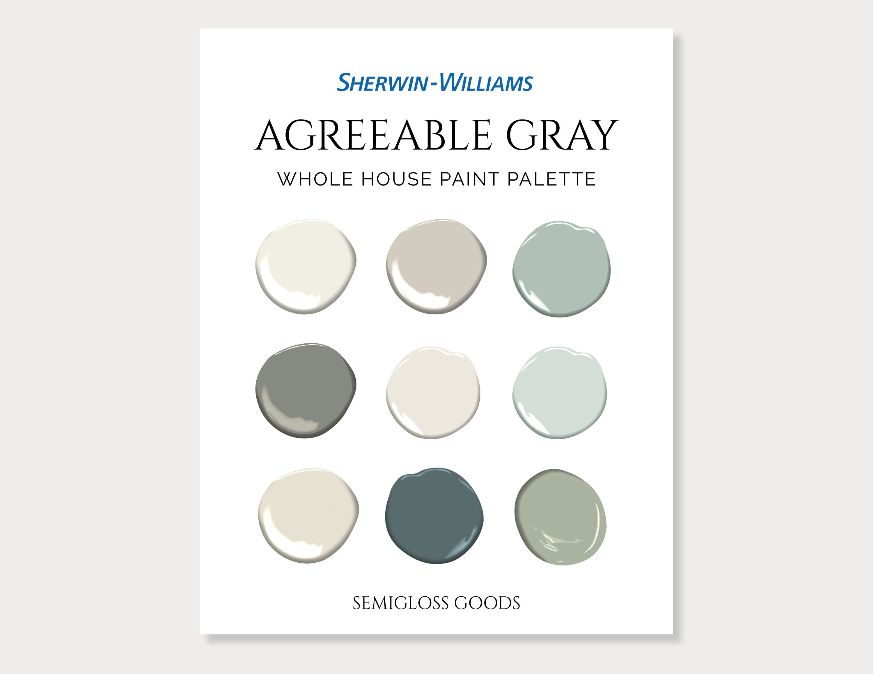Color De Pintura Gris Consciente De Sherwin Williams Sherwin Williams