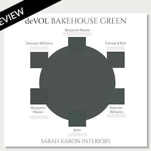 Devol Paint Colors Matched to Sherwin-williams, Benjamin Moore, Devol ...