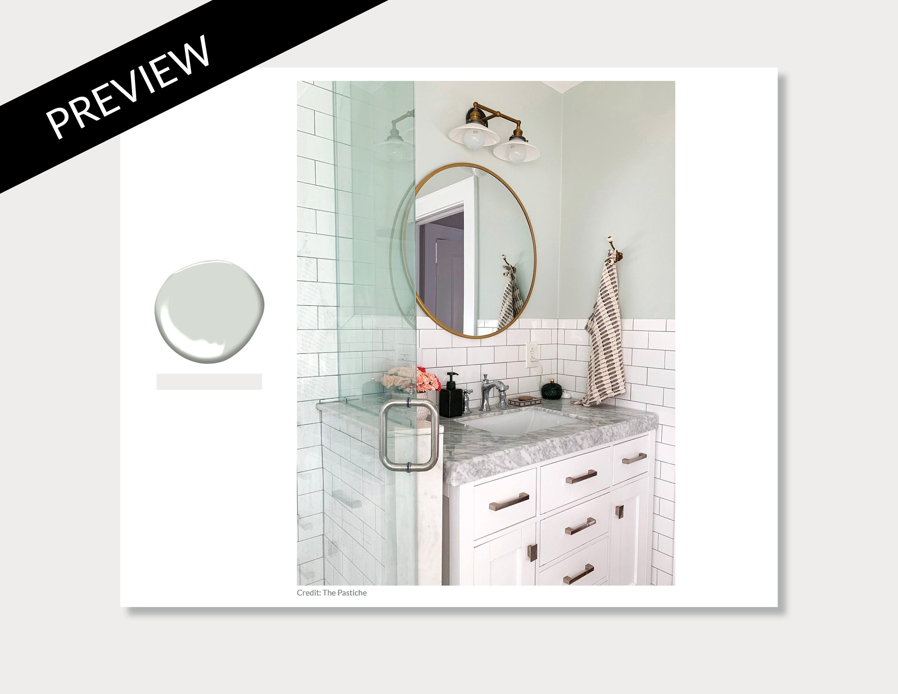 Beach House Paint Palette Coastal Paint Color Palette - Etsy