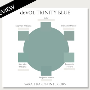 Devol Paint Colors Matched to Sherwin-williams, Benjamin Moore, Devol ...