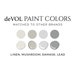 Devol Paint Colors Matched to Sherwin-williams, Benjamin Moore, Behr ...