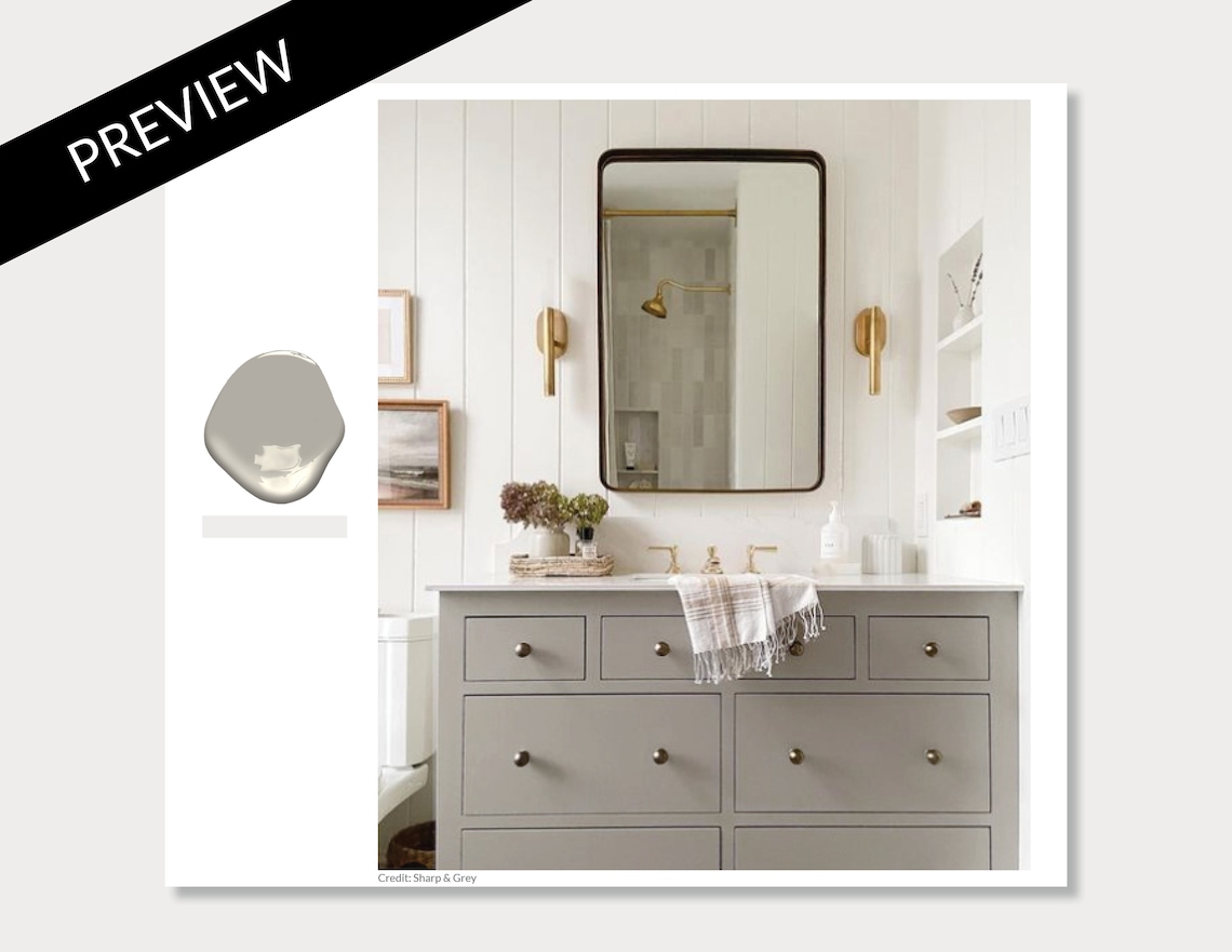 Calm Paint Palette, Benjamin Moore, Calm Undertones, Calm Reviews ...