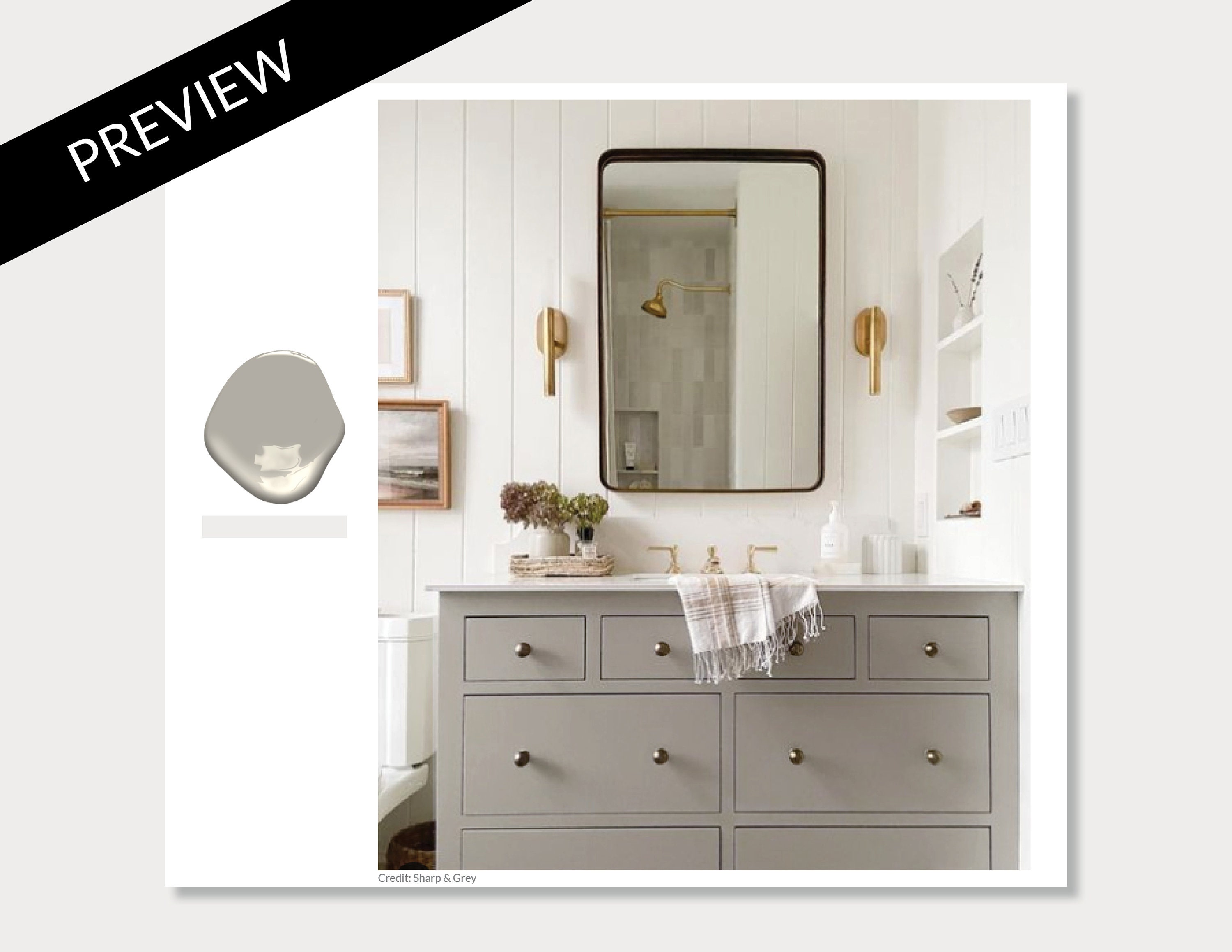 Calm Paint Palette, Benjamin Moore, Calm Undertones, Calm Reviews ...