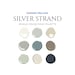 Sherwin Williams Silver Strand Palette Silver Strand Paint - Etsy