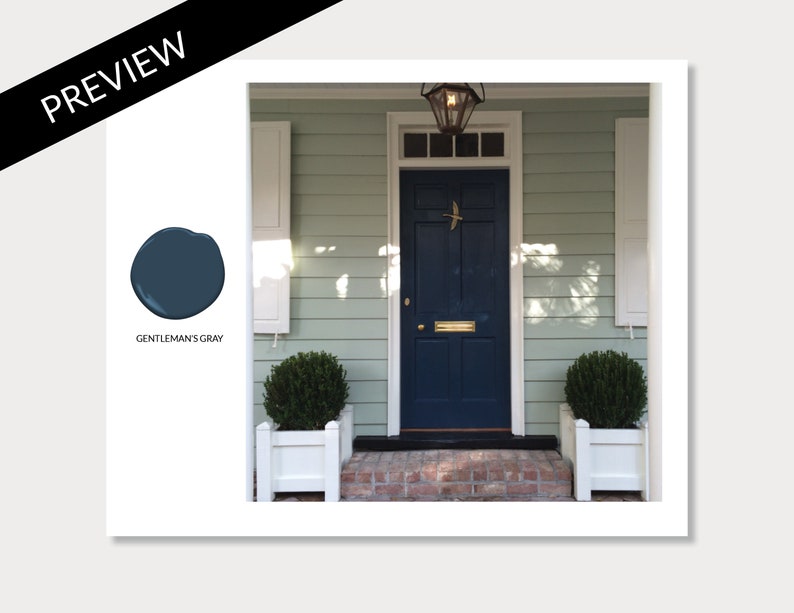 Benjamin Moore Gentleman's Gray Palette, Chic Color Palette ...
