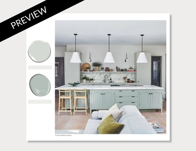 Calm Paint Palette, Benjamin Moore, Calm Undertones, Calm Reviews ...