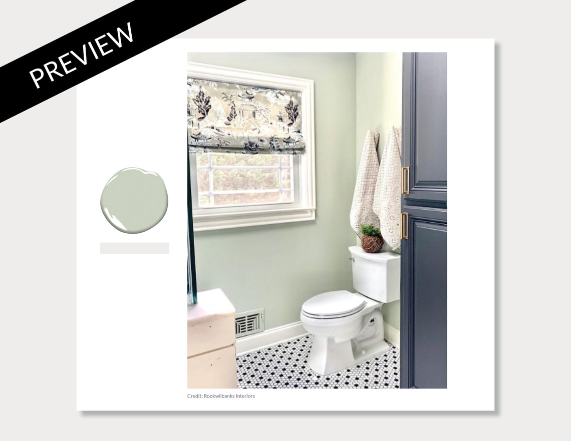 Sherwin Williams Silver Strand Palette Silver Strand Paint - Etsy