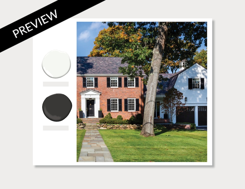 Exterior Paint Colors, Benjamin Moore, Classic, Traditional, Cape Cod ...
