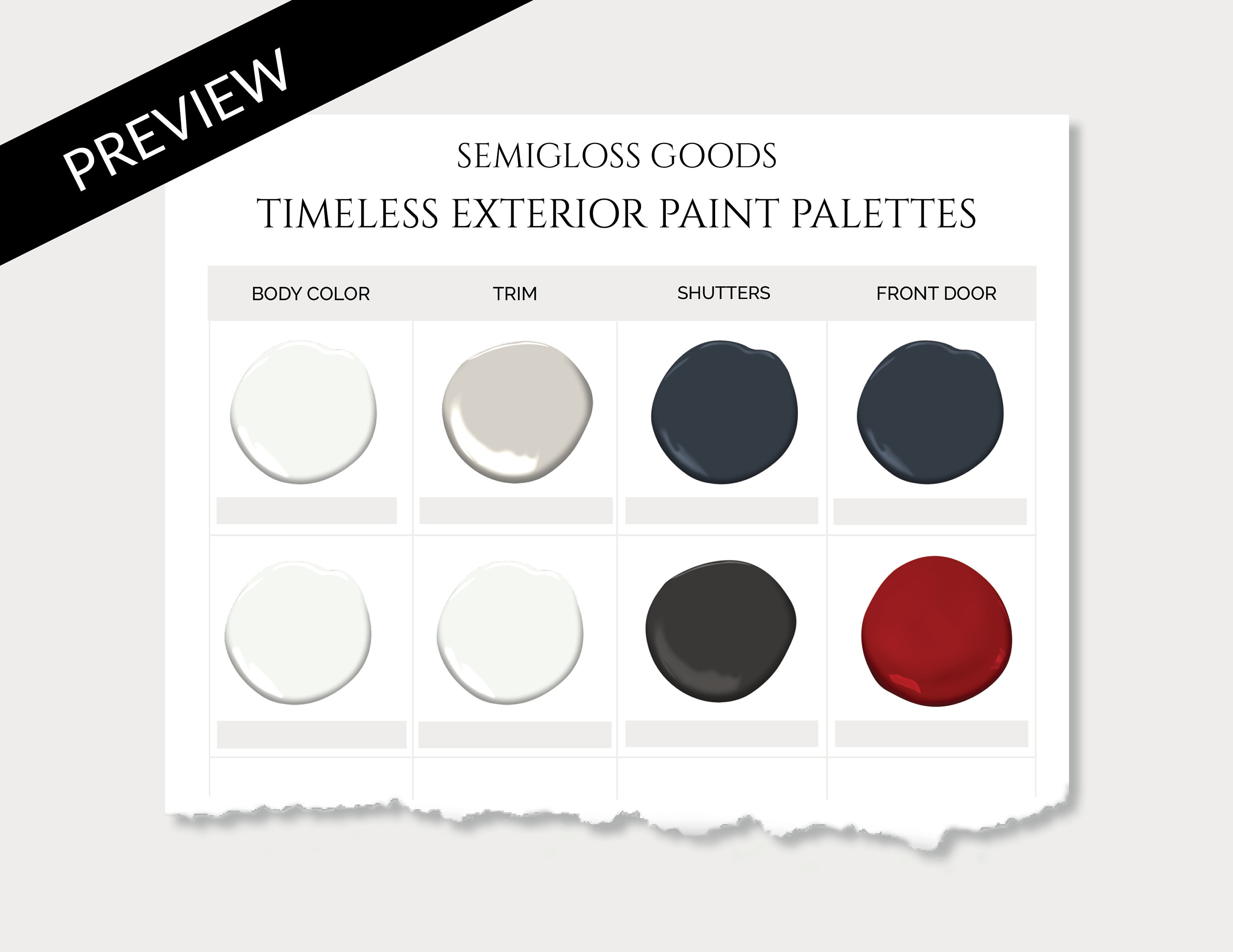 Exterior Paint Colors, Benjamin Moore, Classic, Traditional, Cape Cod ...