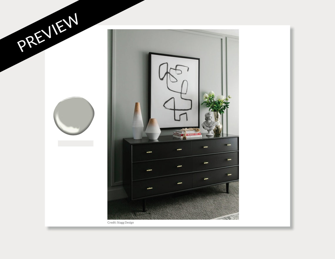 Sherwin Williams Silver Strand Palette Silver Strand Paint - Etsy