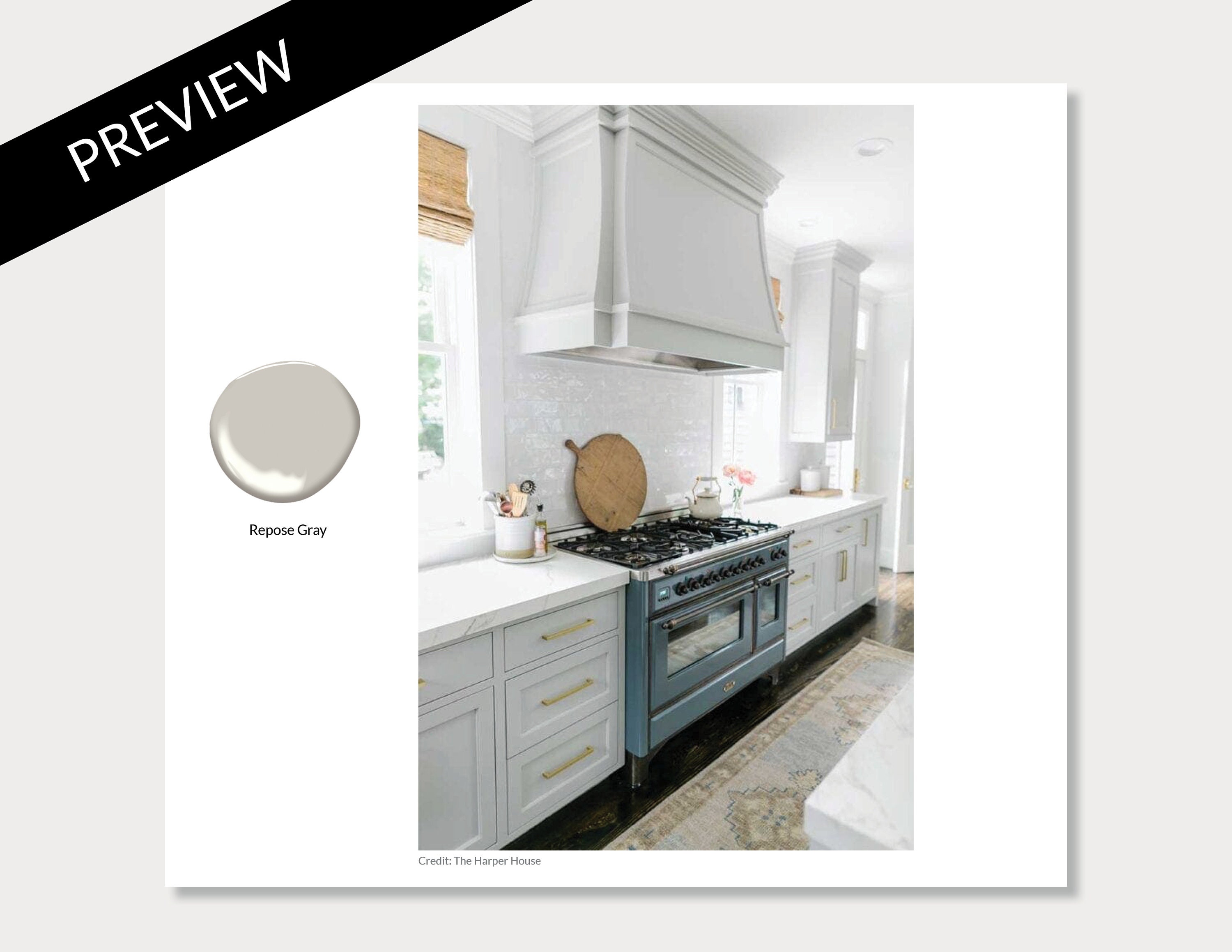 Sherwin Williams Repose Gray Palette, Repose Gray Kitchen Cabinets ...