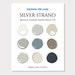 Sherwin Williams Silver Strand Palette, Silver Strand Paint, Coastal ...