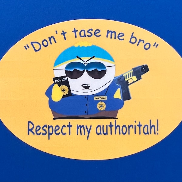 Funny Police Sticker - Etsy