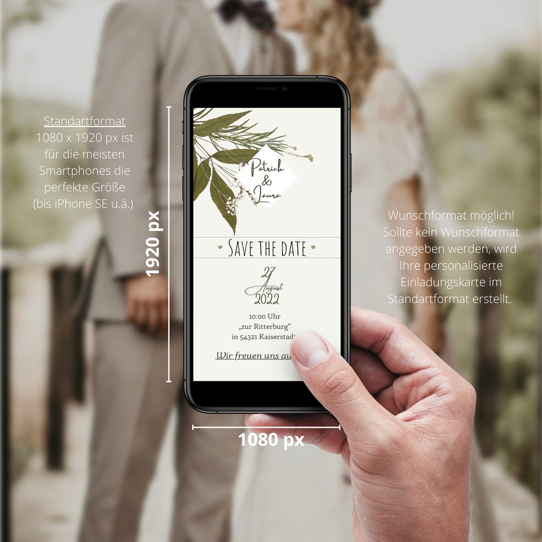 Digital Wedding Card / Invitation Card / Whatsapp / Email / - Etsy