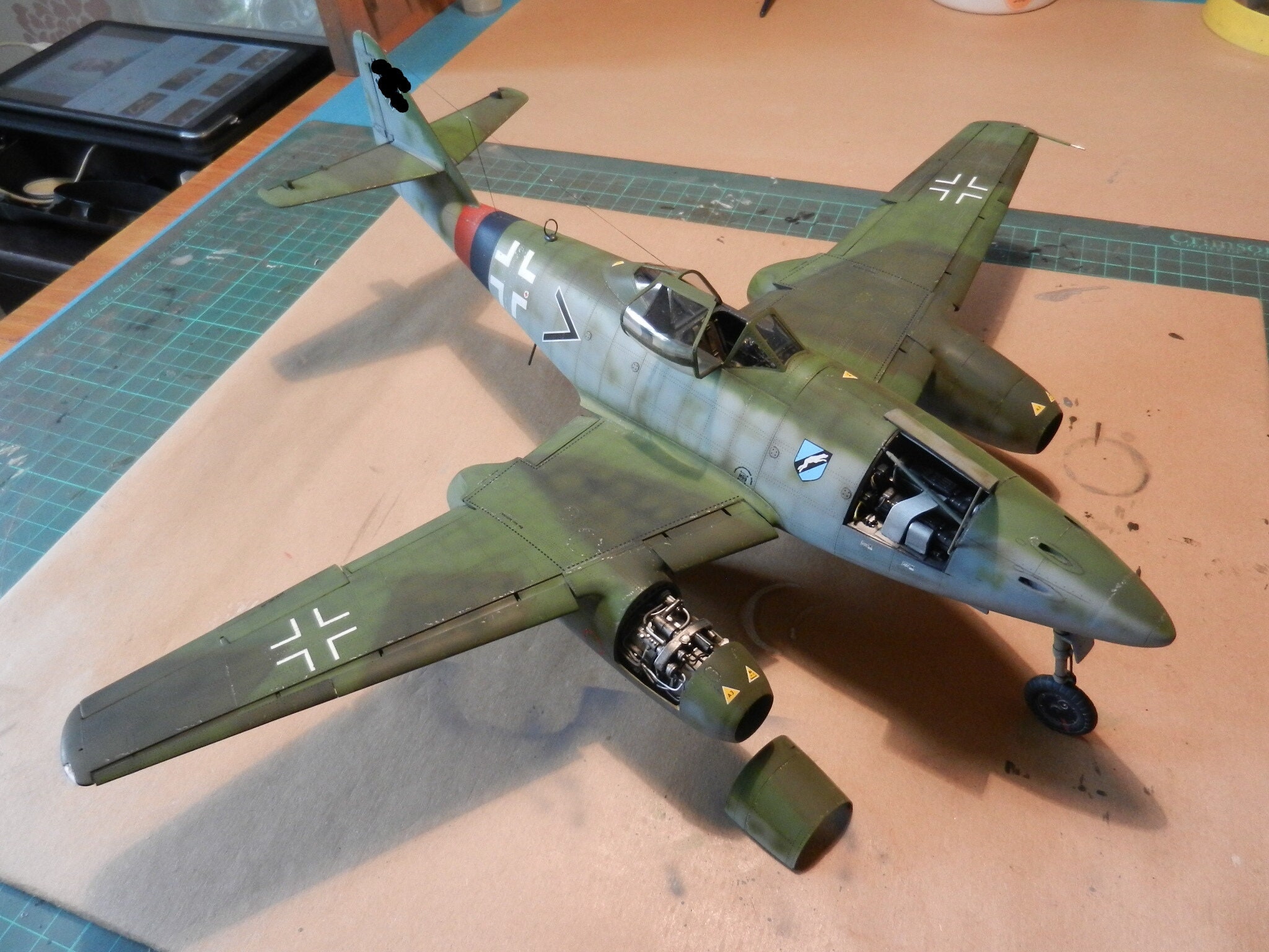 Built to Order Messerschmitt Me 262 A1a 1/32 Scale Pro Built Model ...