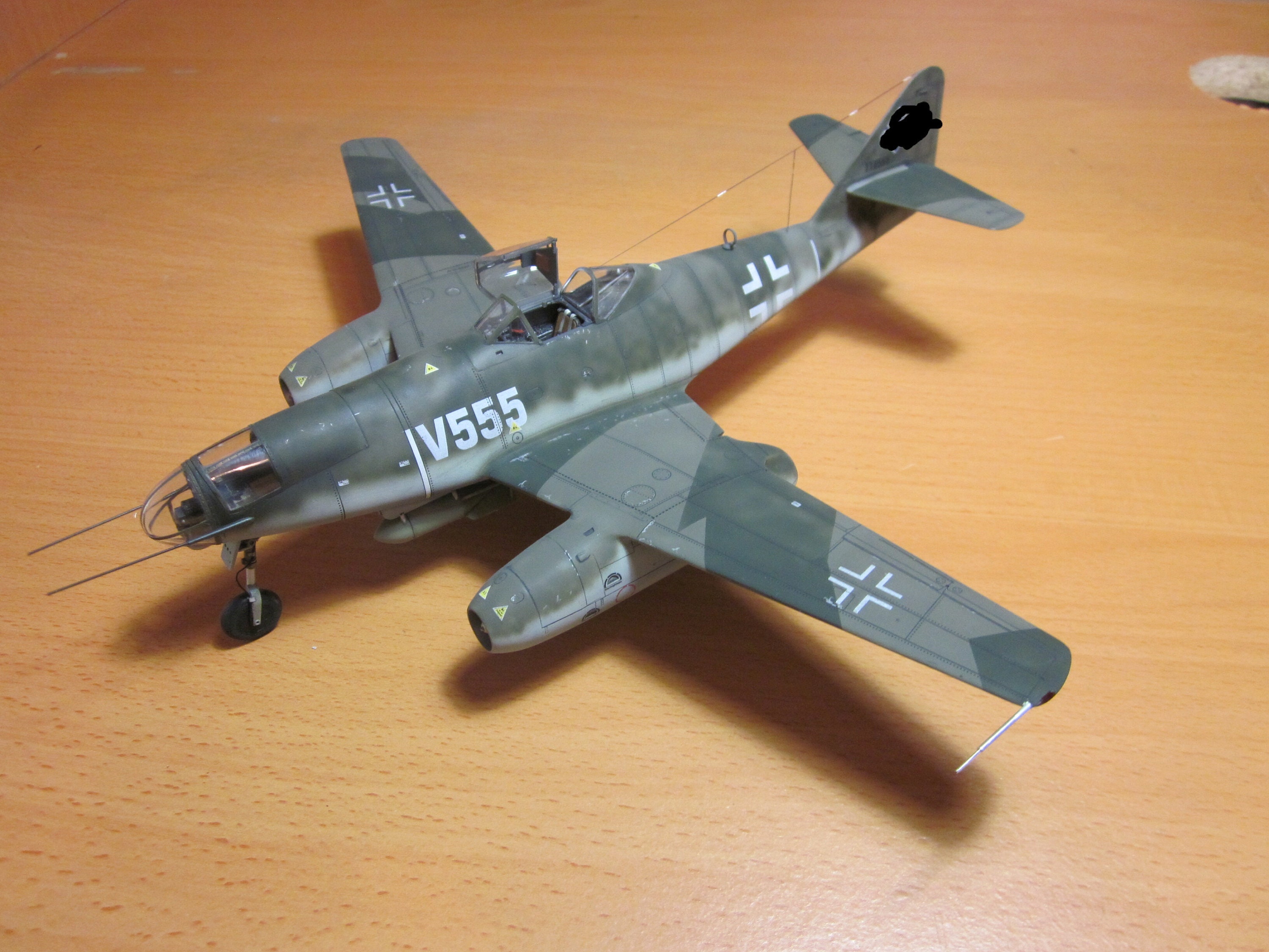 Built to Order Messerschmitt Me 262 A21/U2 48 Scale Pro Built Model ...