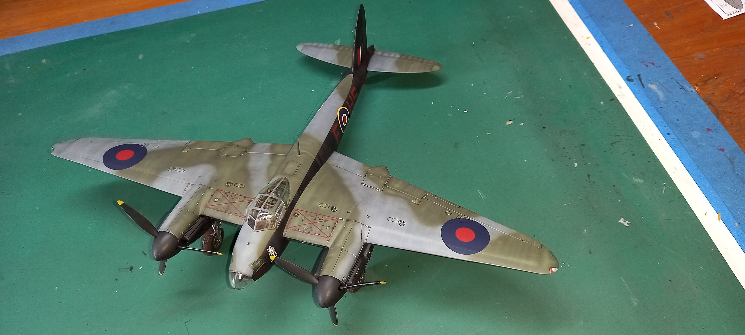 Built to Order DH Mosquito B Mk IV 1/48 Scale Pro Built Model, Plastic ...