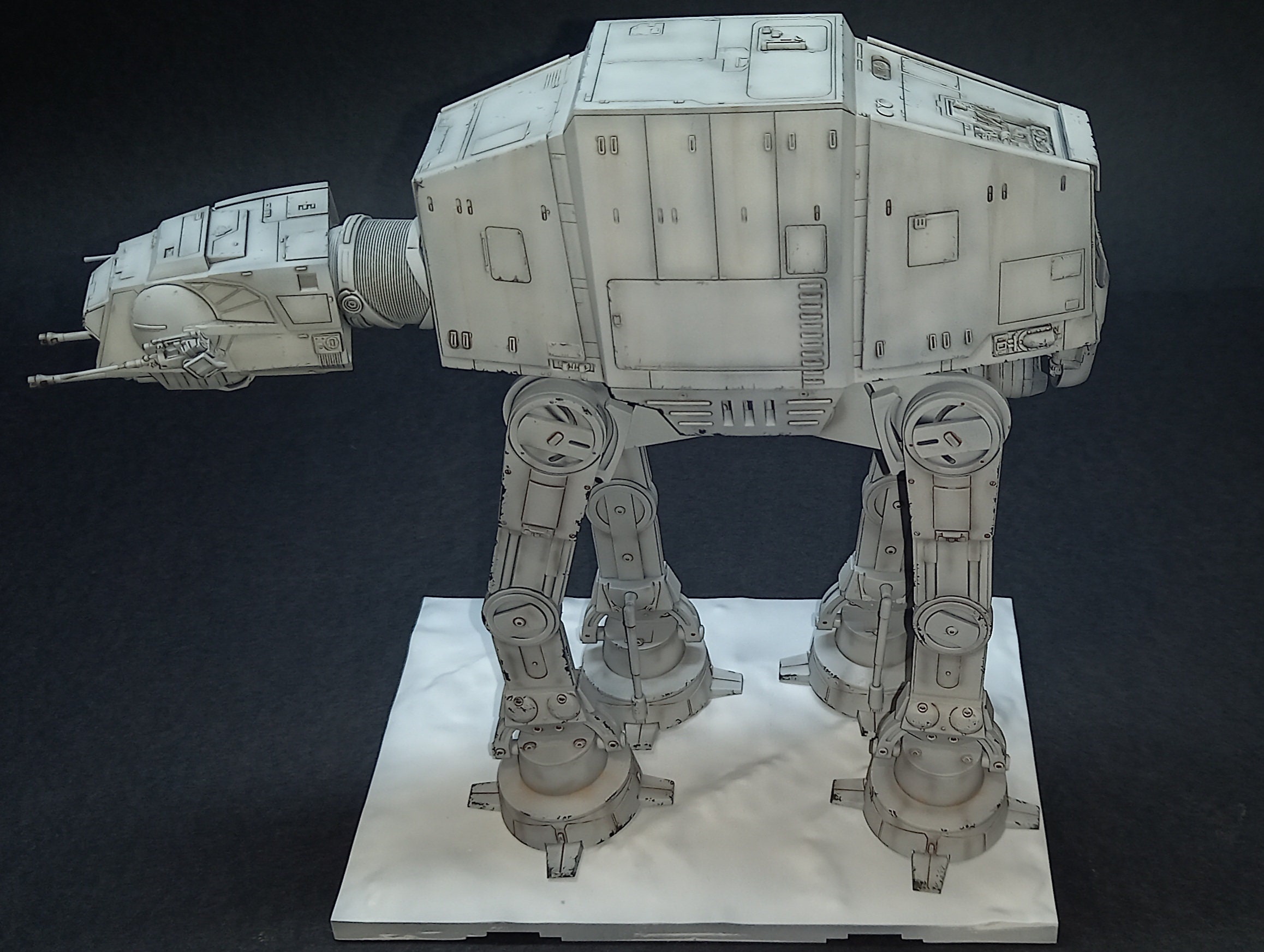 Built to Order ATAT Walker in 1/144 Scale Pro Built Model, Plastic ...