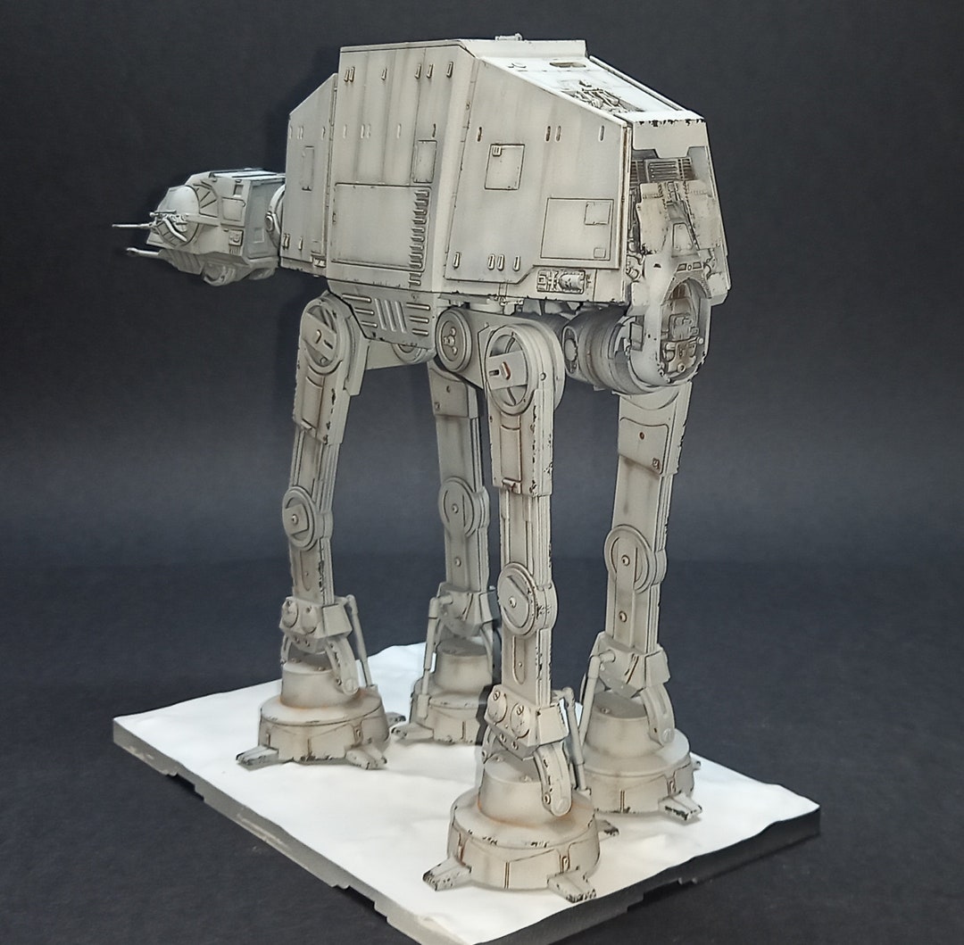 Built to Order ATAT Walker in 1/144 Scale Pro Built Model, Plastic ...