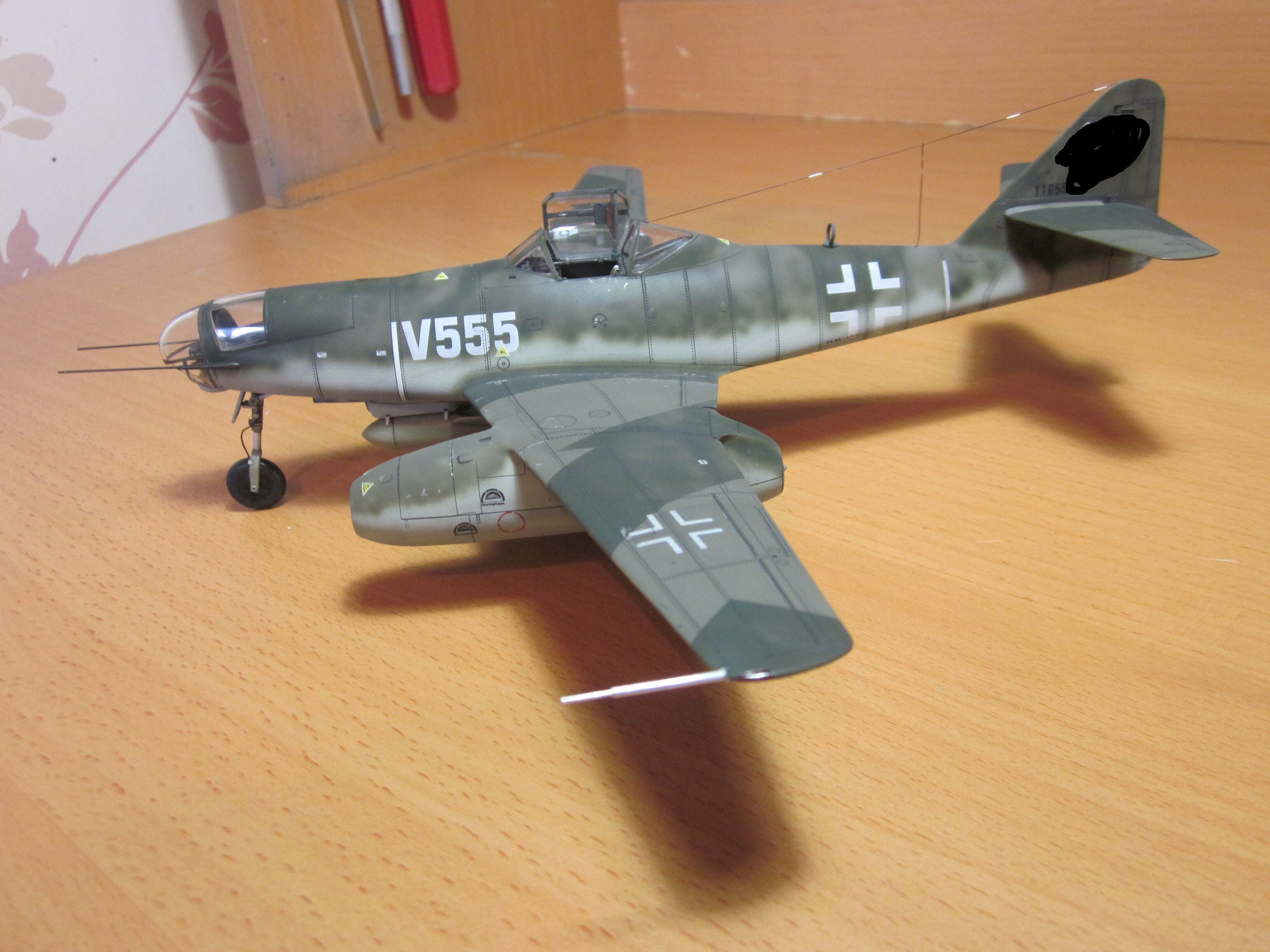 Built to Order Messerschmitt Me 262 A21/U2 48 Scale Pro Built Model ...