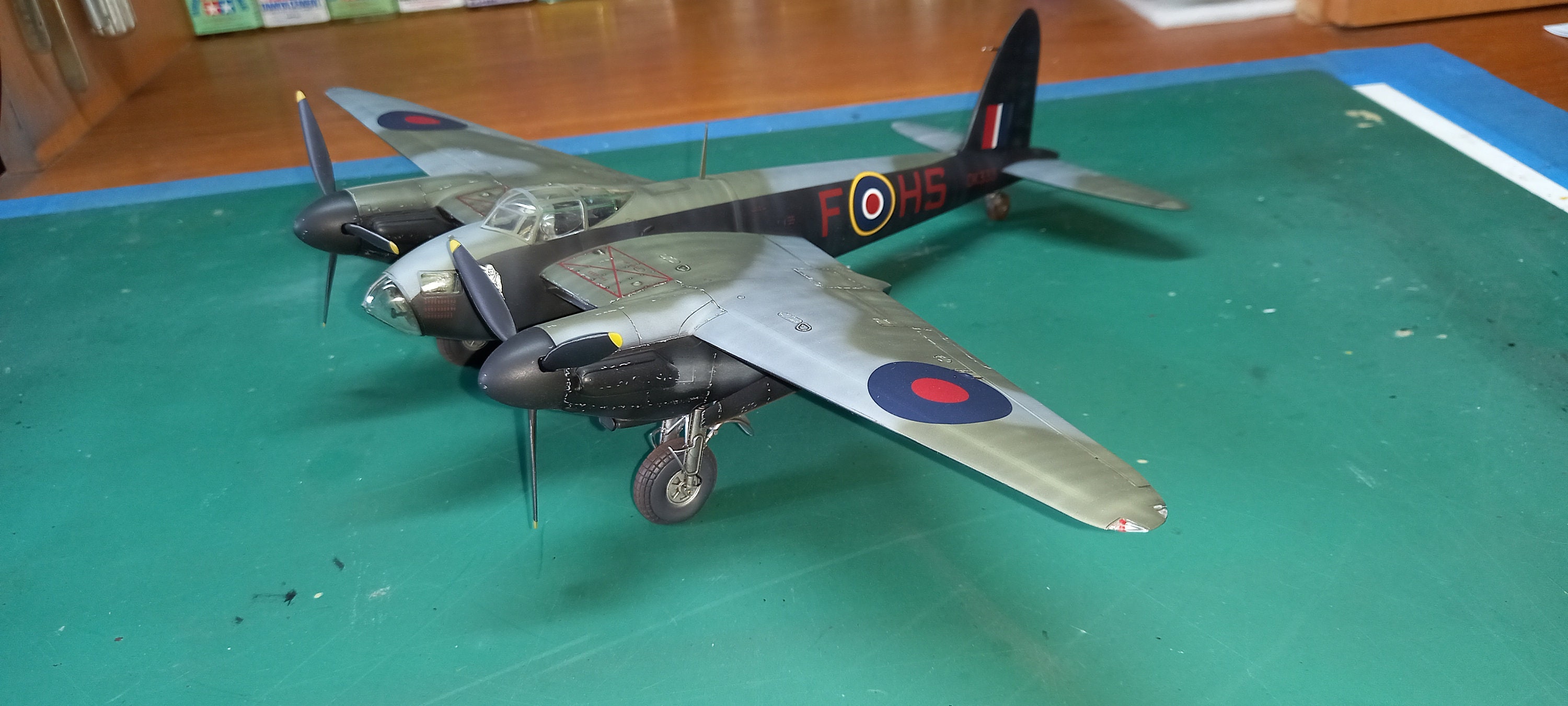 Built to Order DH Mosquito B Mk IV 1/48 Scale Pro Built Model, Plastic ...
