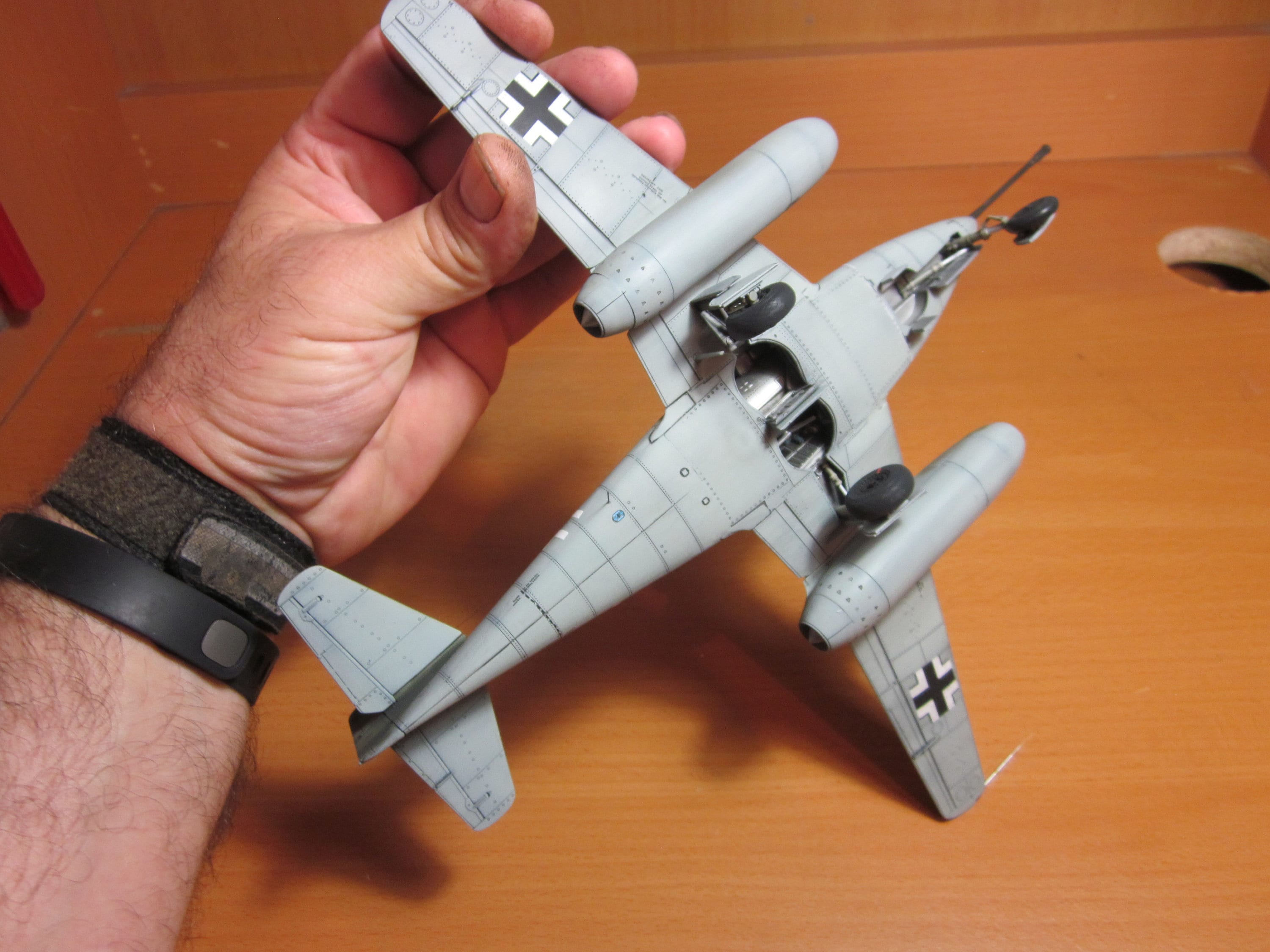 Built to Order Messerschmitt Me 262 A1/U4 1/48 Scale Pro Built Model ...