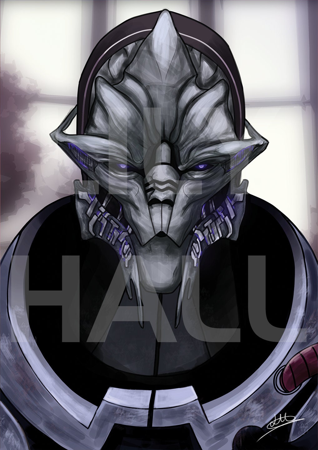 Saren Arterius Concept Art
