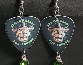 Five Nights at Freddy's Security Breach Wet Floor Bot Earrings, FNAF ...