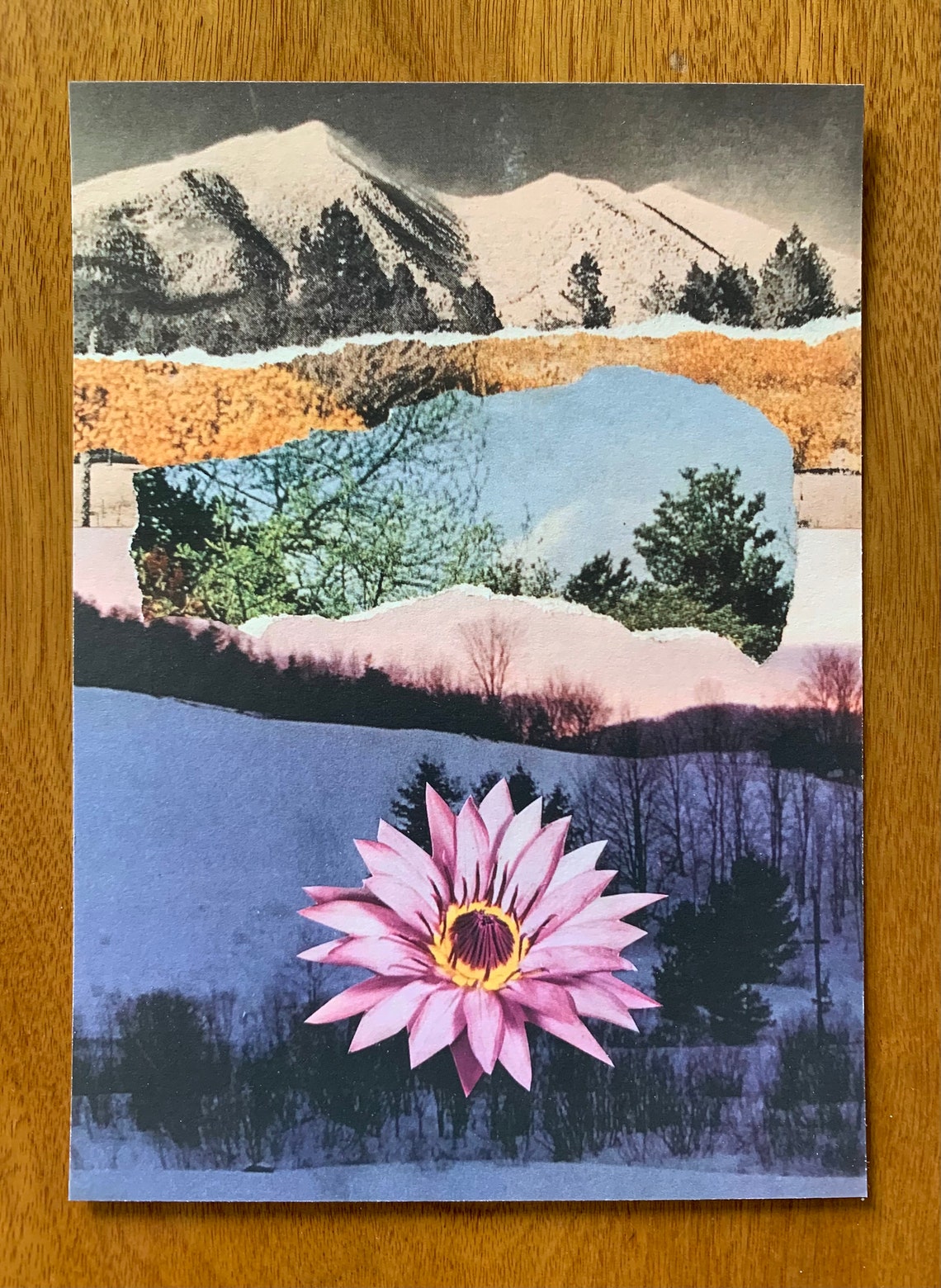 Collage Mini Print landscape - Etsy