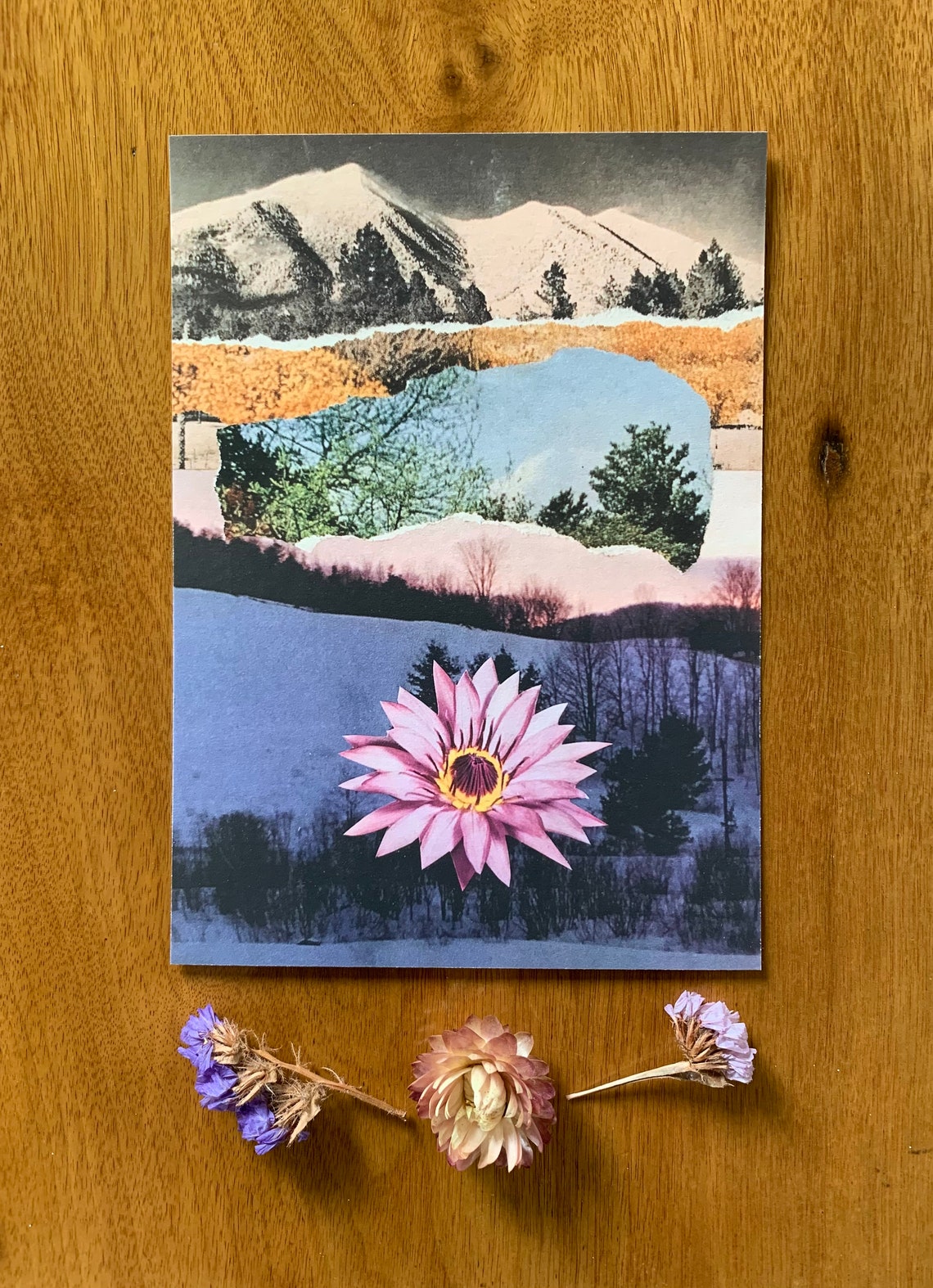 Collage Mini Print landscape - Etsy