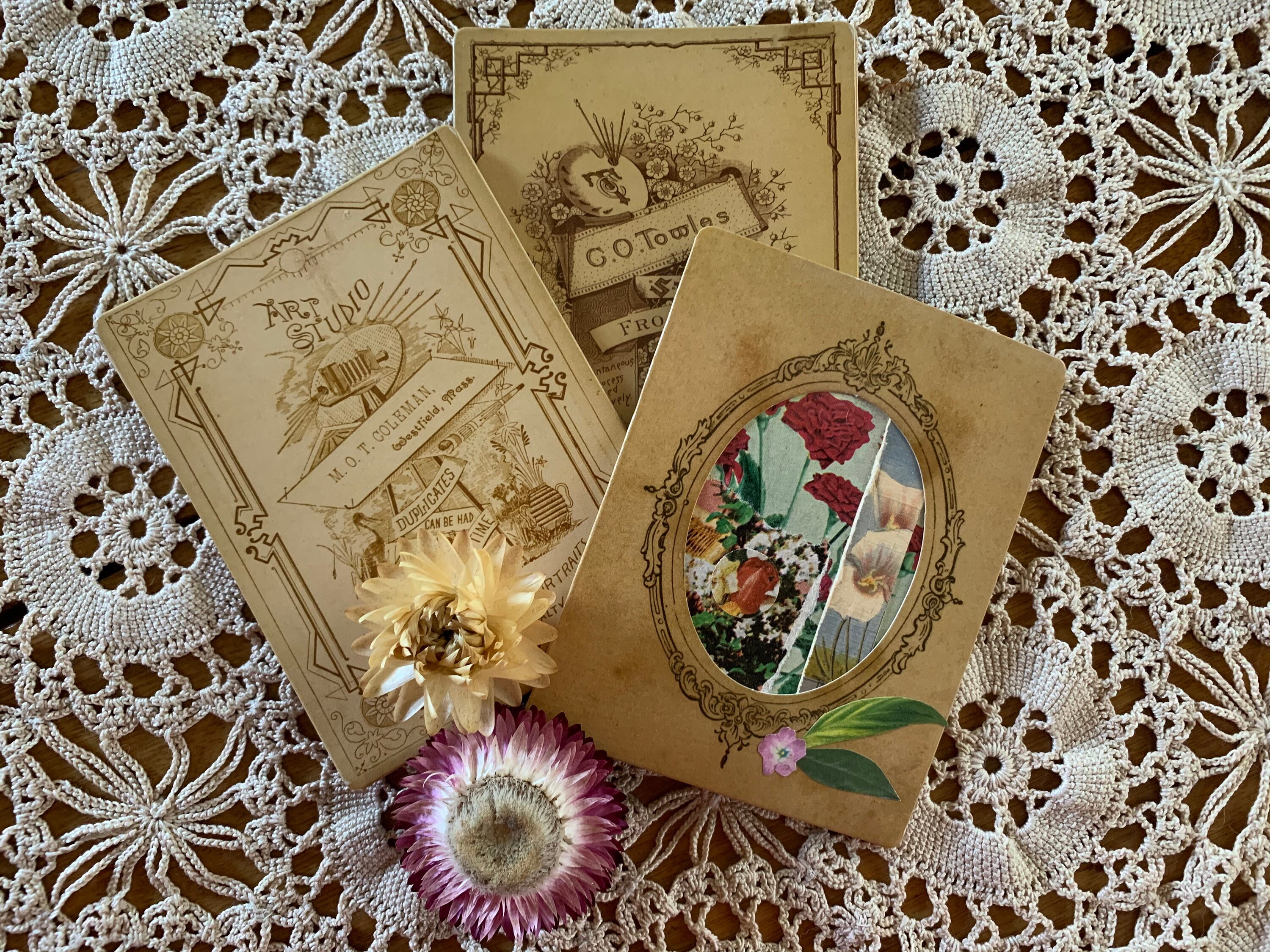 Set of Three Mini Collages - Etsy