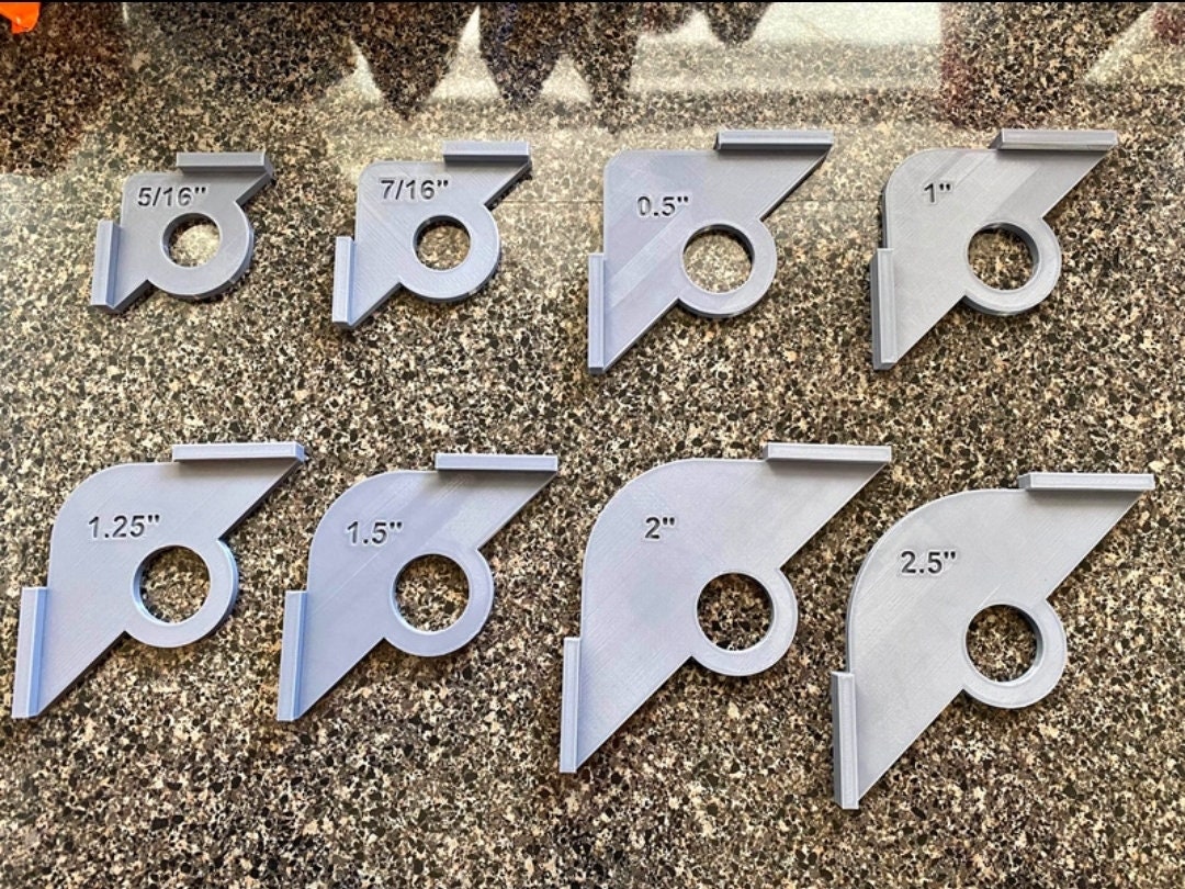 8 Pc Router Corner Radius Jig - Etsy