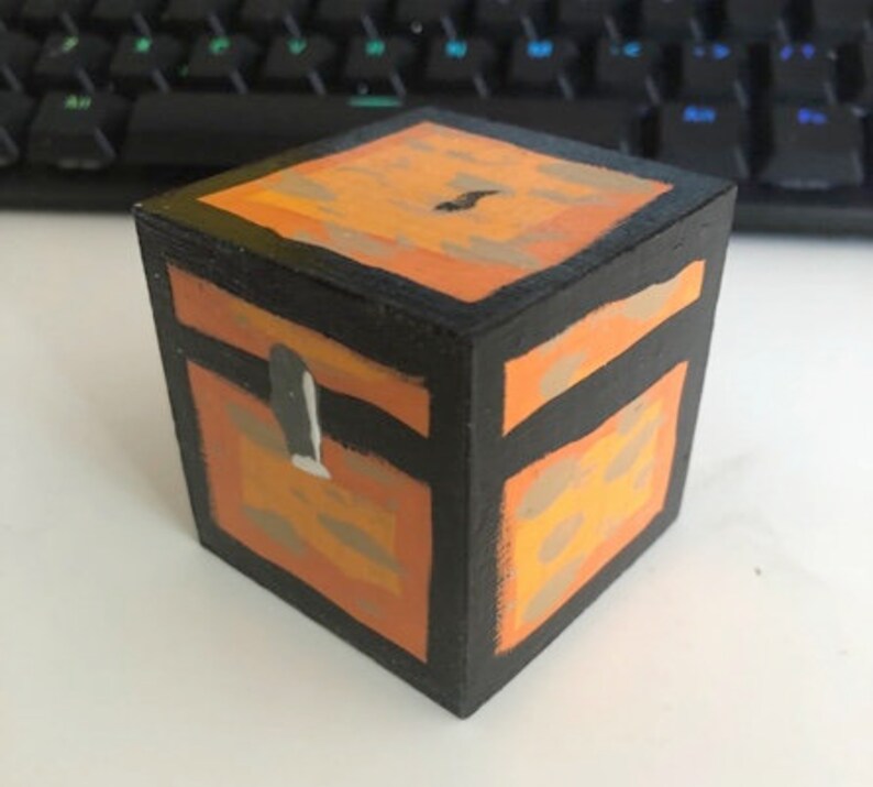 Custom Minecraft Block Woodblock - Etsy