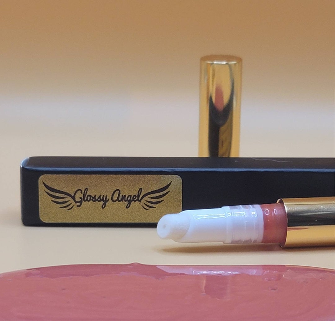 Lip Gloss Glossy Angel True Coral Cosmetic Makeup Lip Glosses Lips Bath ...