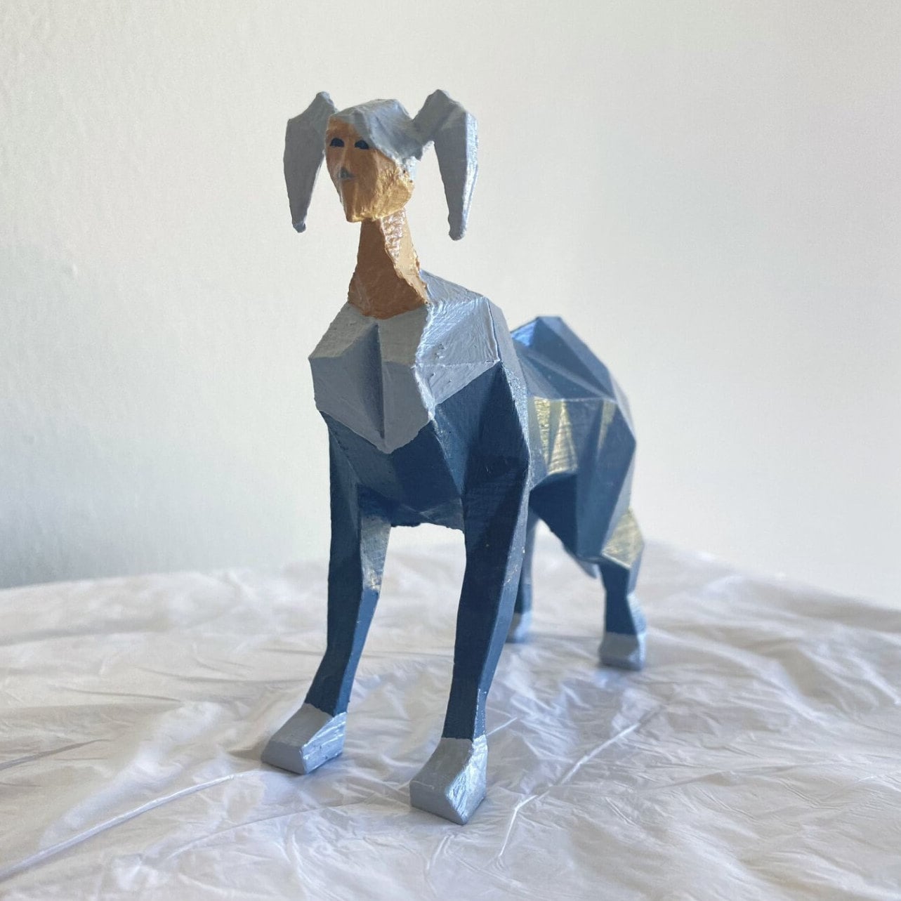 Old School Runescape She-wolf Experiment 3D Printed Hand-painted Model ...