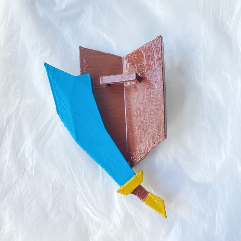 Old School Runescape Scimitar and Shield Kit *all Variations Available ...