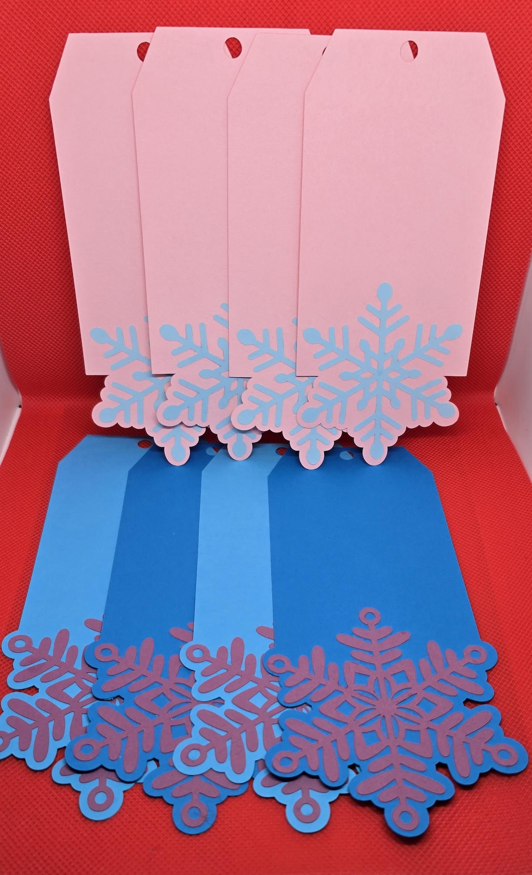 Large Christmas Gift Tag Set - Etsy