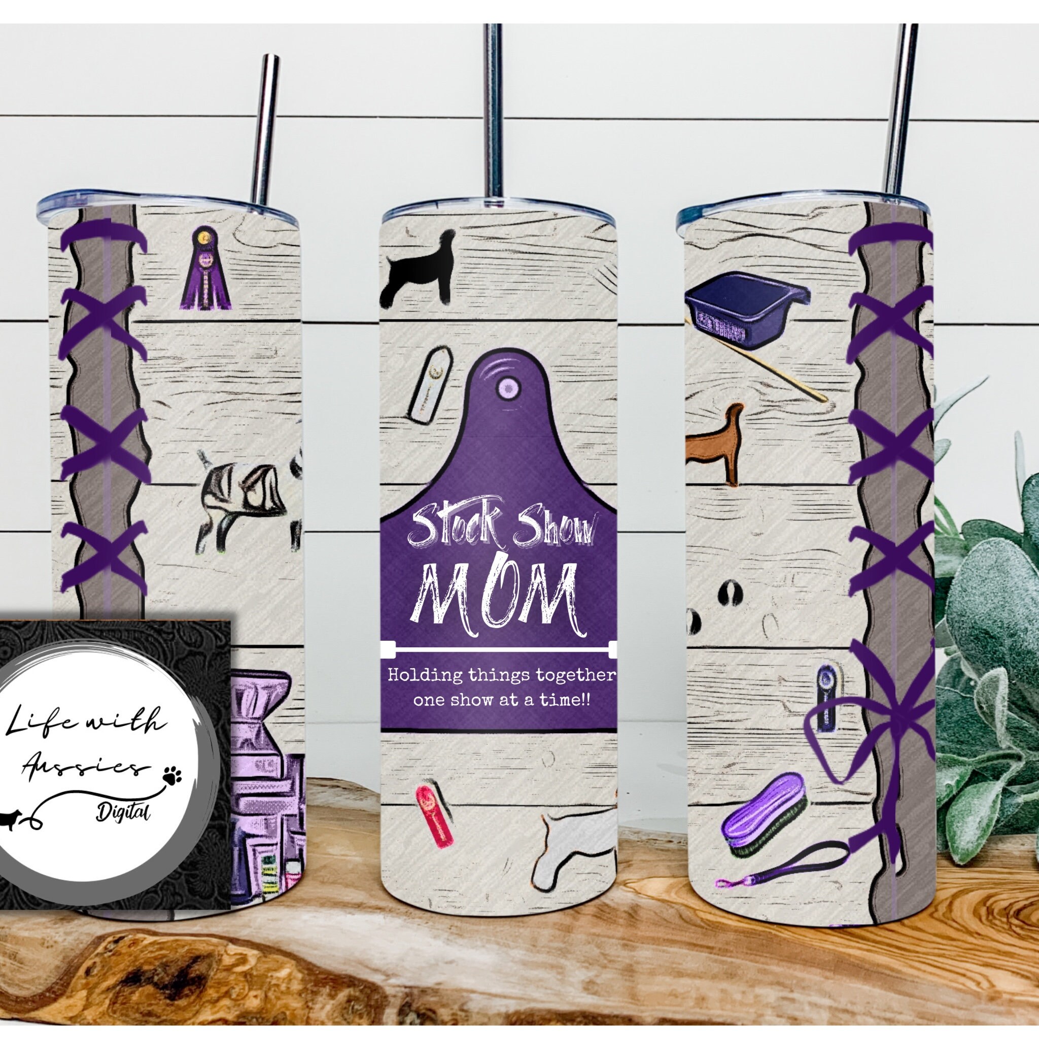 Stock Show Mom Bundle, 5 Png Files, Instant Digital Download, Livestock ...