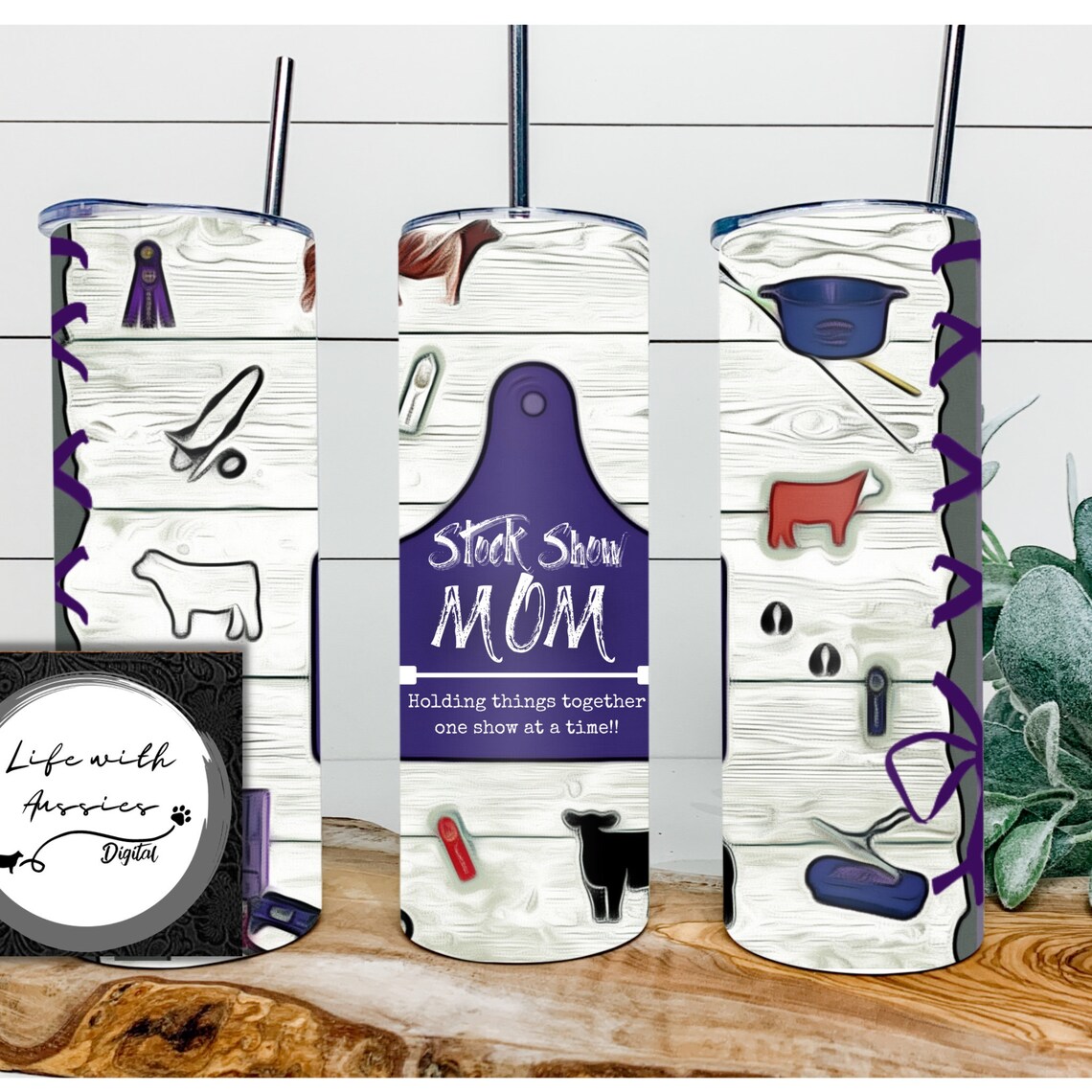 Stock Show Mom, Steers, Png, Jpg, Instant Digital Download, Livestock ...