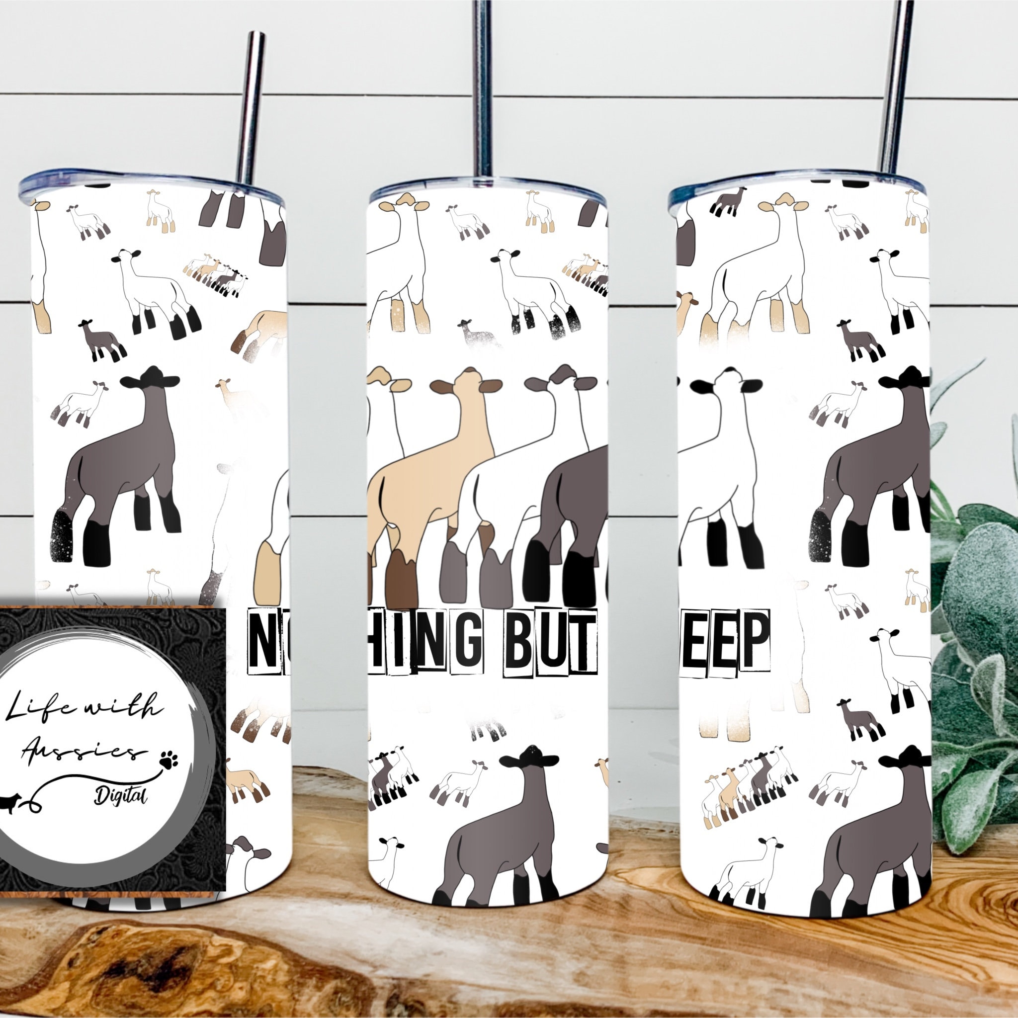 Nothing Butt Sheep Seamless, Instant Digital Download, Showing ...