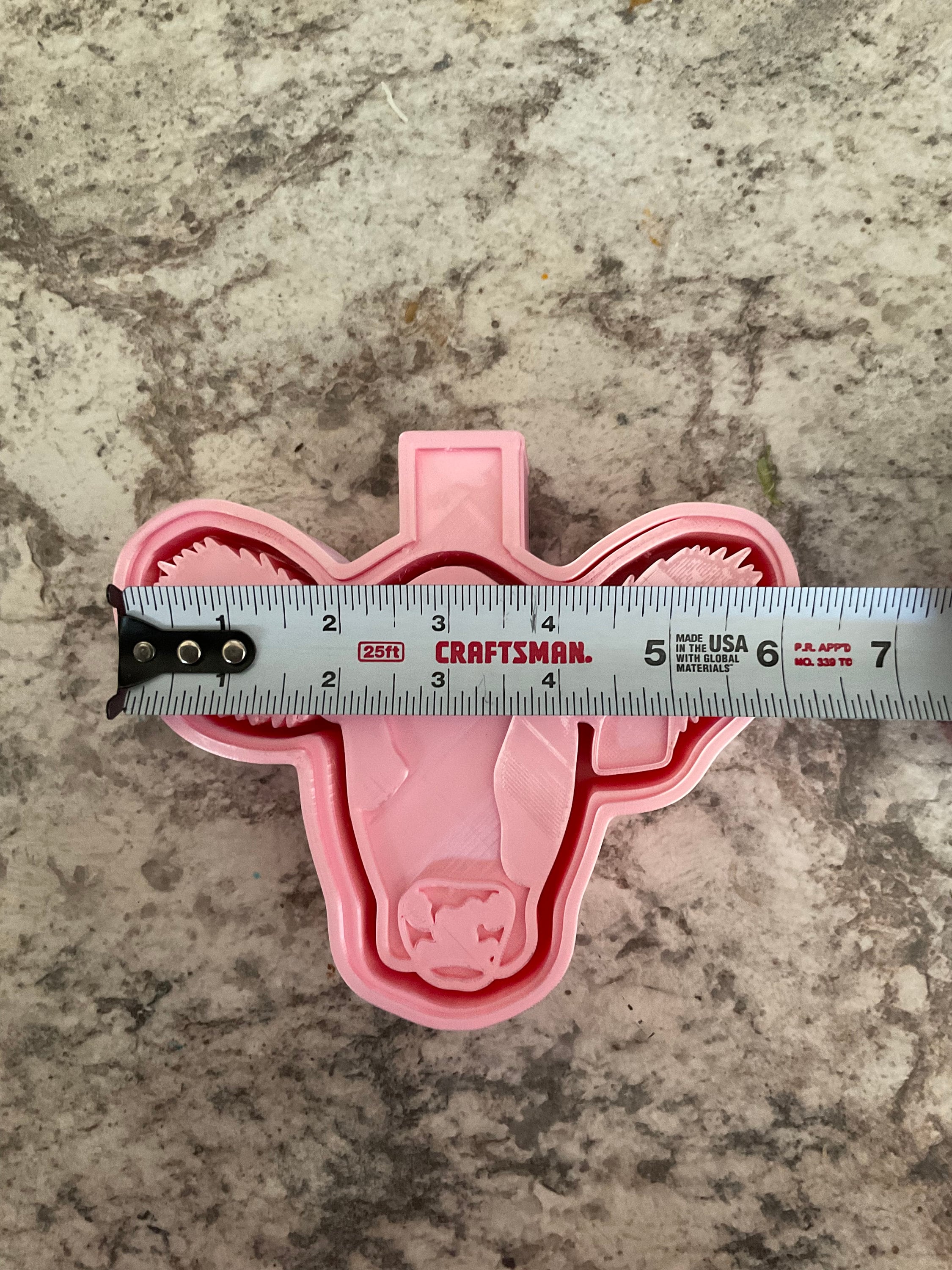 5 Inch Heifer Face Freshie Mold, Stock Show, Showing Livestock, Market ...