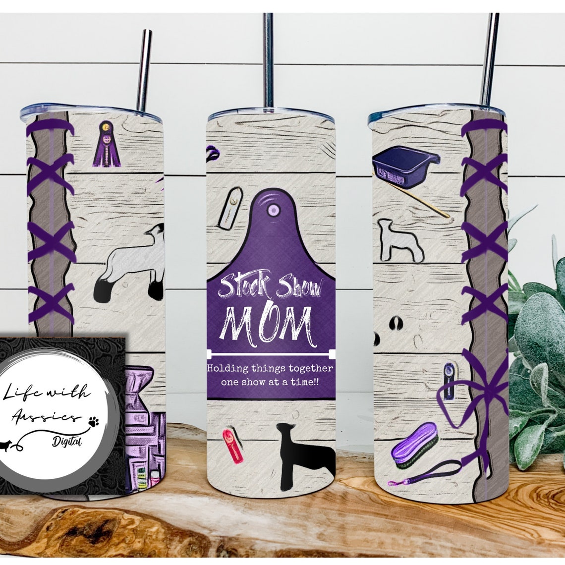 Stock Show Mom Bundle, 5 Png Files, Instant Digital Download, Livestock ...