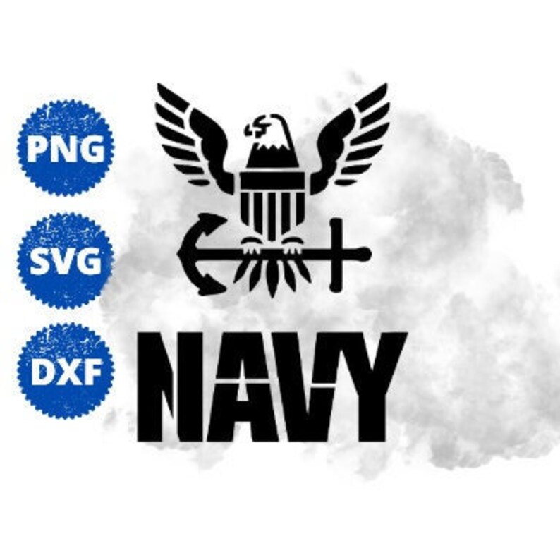 Navy Png Sticker Navy Dxf Cutting File Navy Svg Navy Png - Etsy