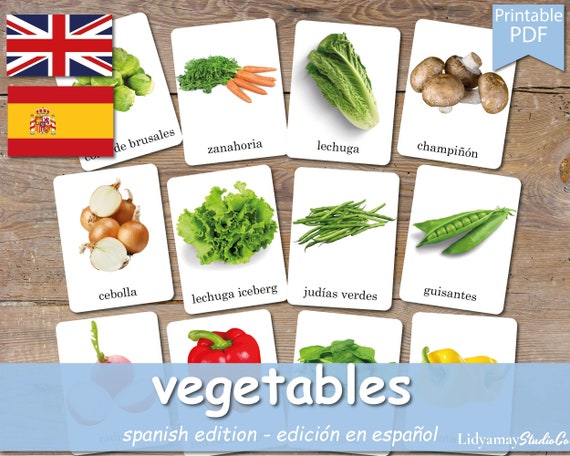 Vegetables Names In Spanish