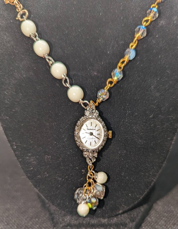 Antique watch uranium necklace - Gem