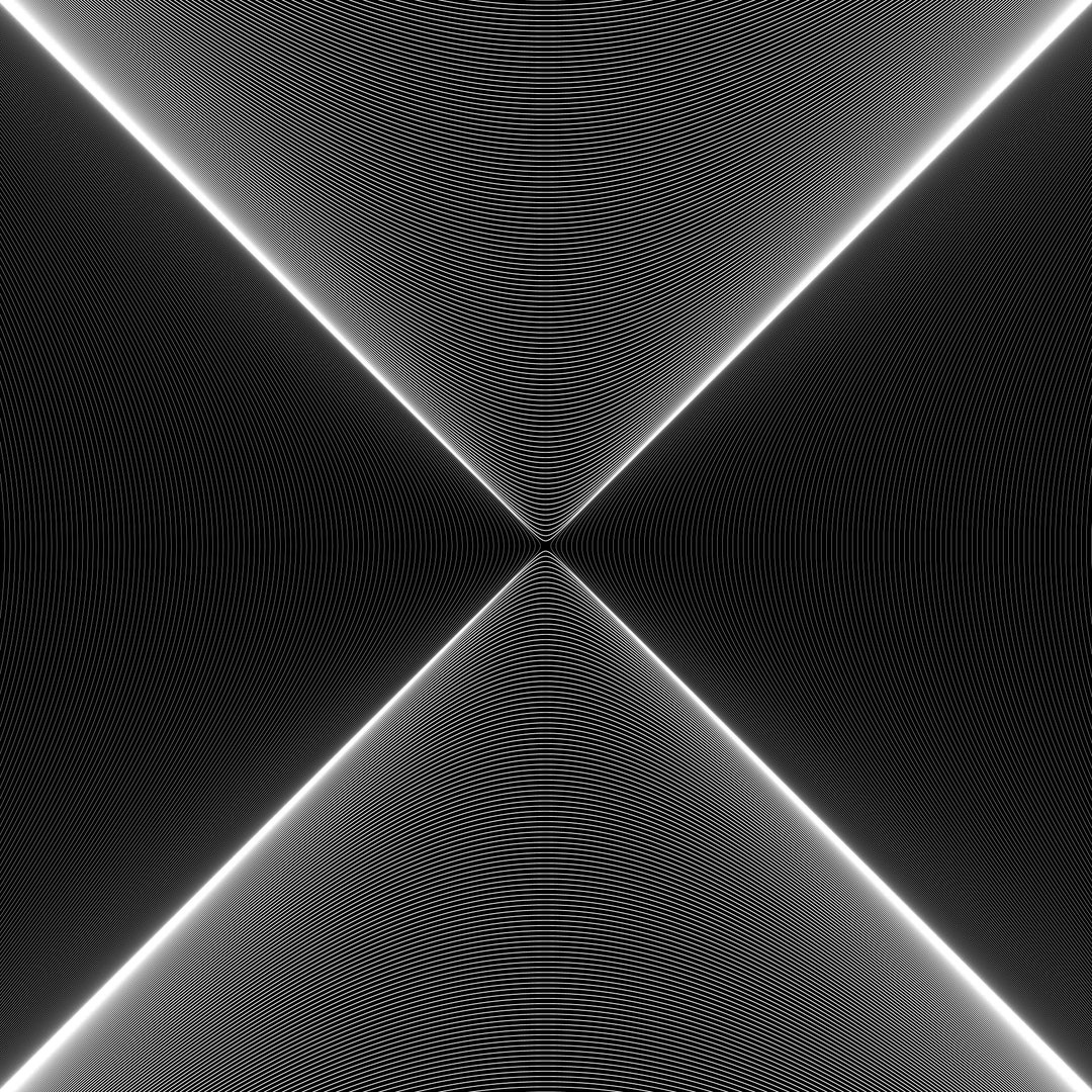 Hyperbolic Energy - Just Light - Mathematical Art - Created With Math ...