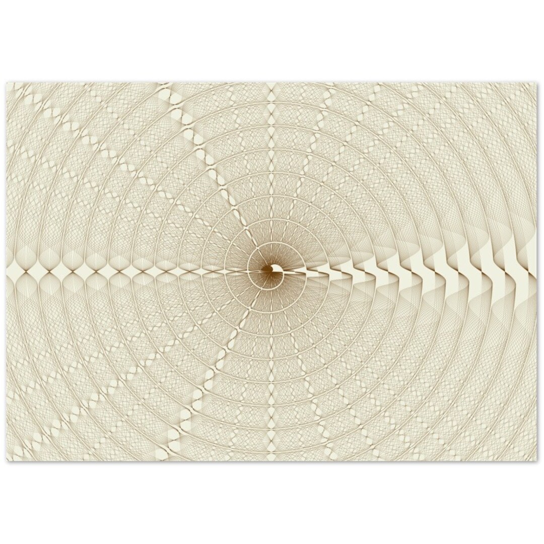 Wall Art - Mathematical Wall Decor - Math Prints - Matte Poster - Polar ...