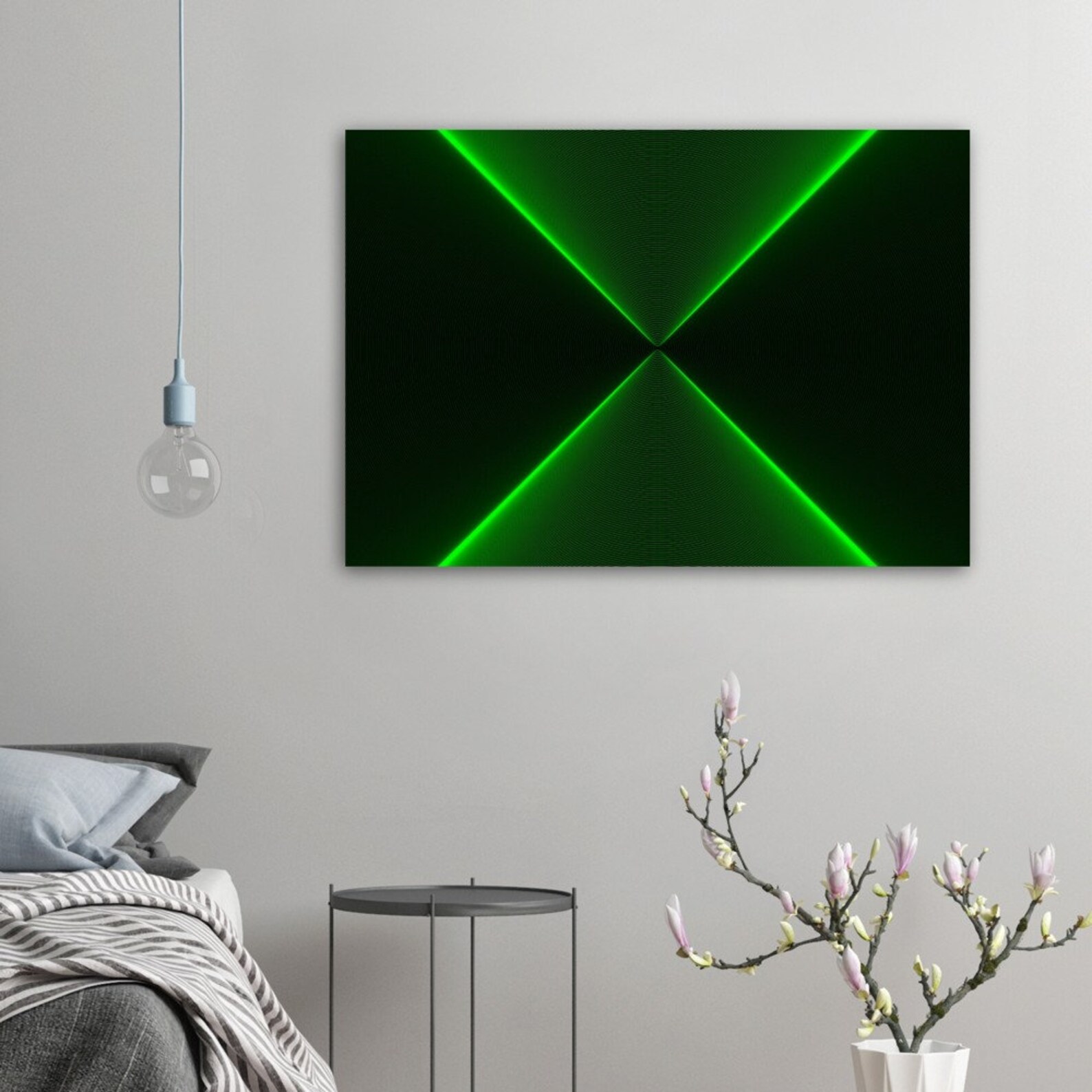 Hyperbolic Energy - Matrix Green - Mathematical Art - Created With Math ...