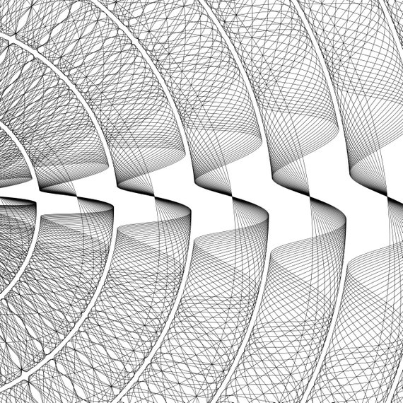 Mathematical Wall Art Math Decor Aluminum Print Polar | Etsy